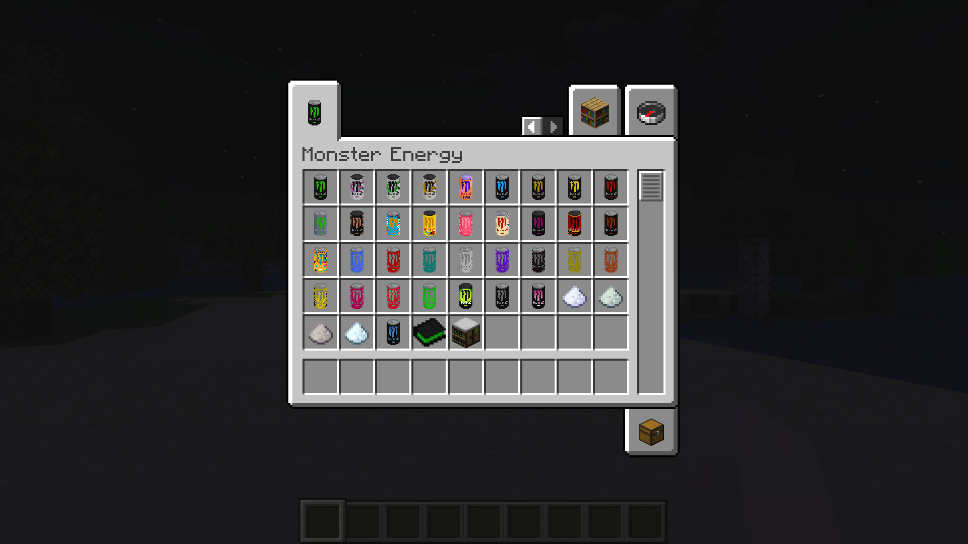 Monster Energy Mod (Fabric 1.18.1/.2) Minecraft Mod