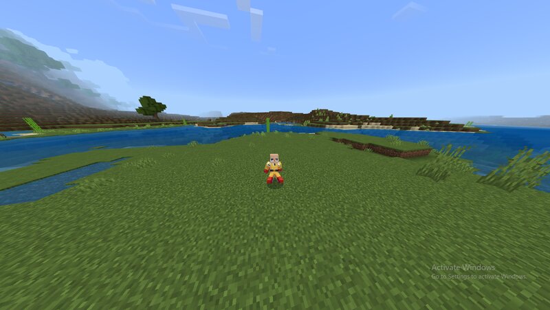 SAITAMA PUNCH!!!! 500 DAMAGE HIT!!! Minecraft Mod