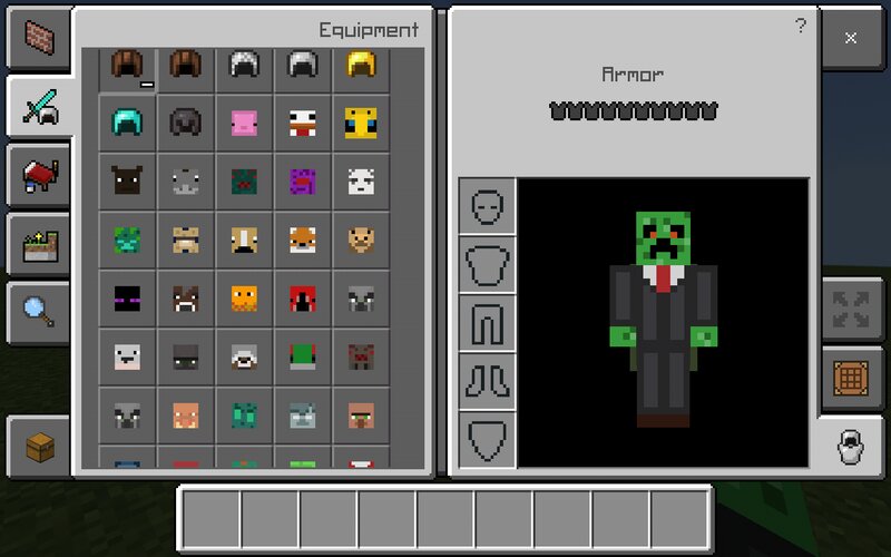 Mob head drop add-on by darkmazeblox.[bedrock edition] AdrianPlayzMc's ...