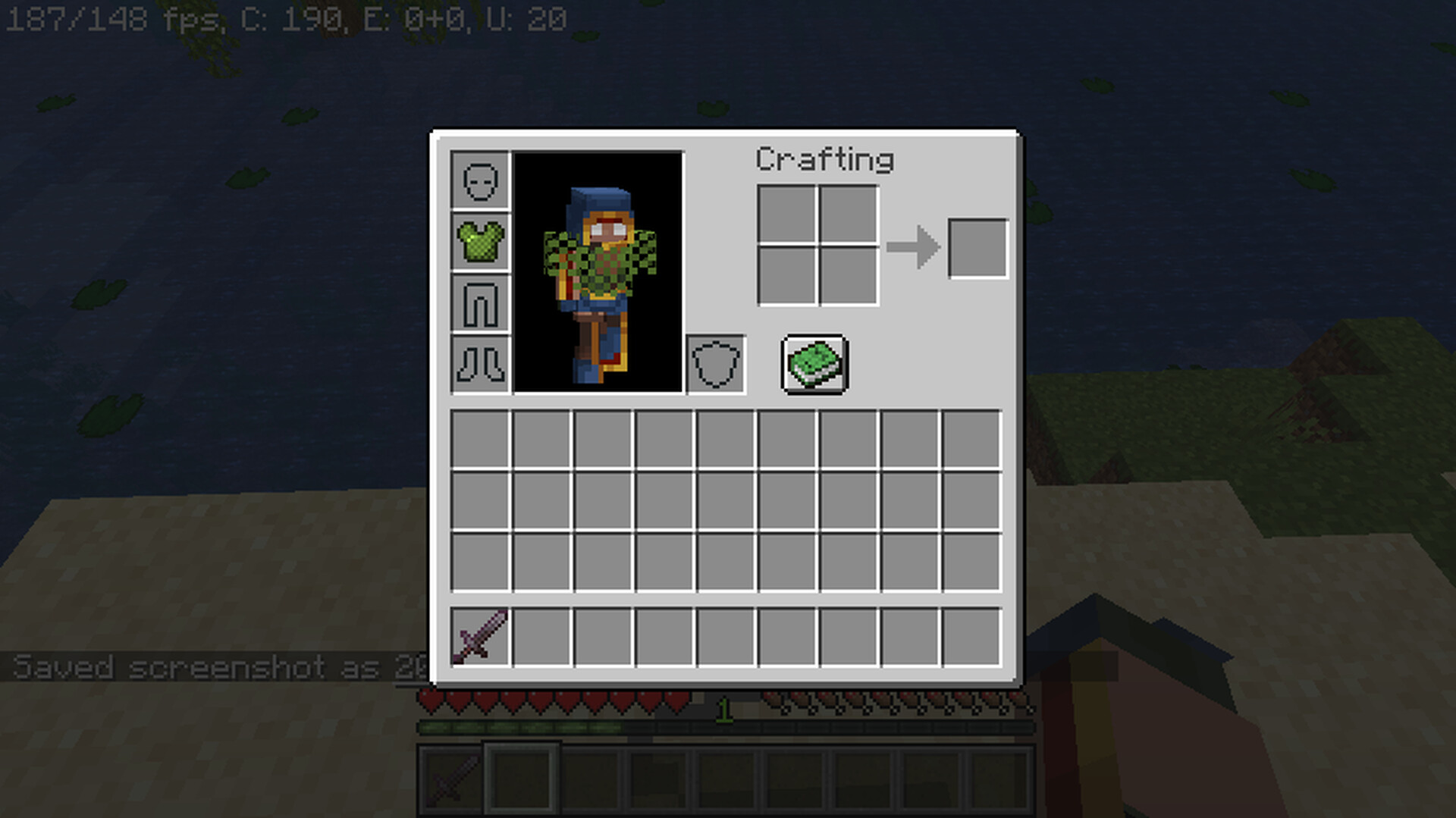 Parachute mod for forge 1.18.2 Minecraft Mod