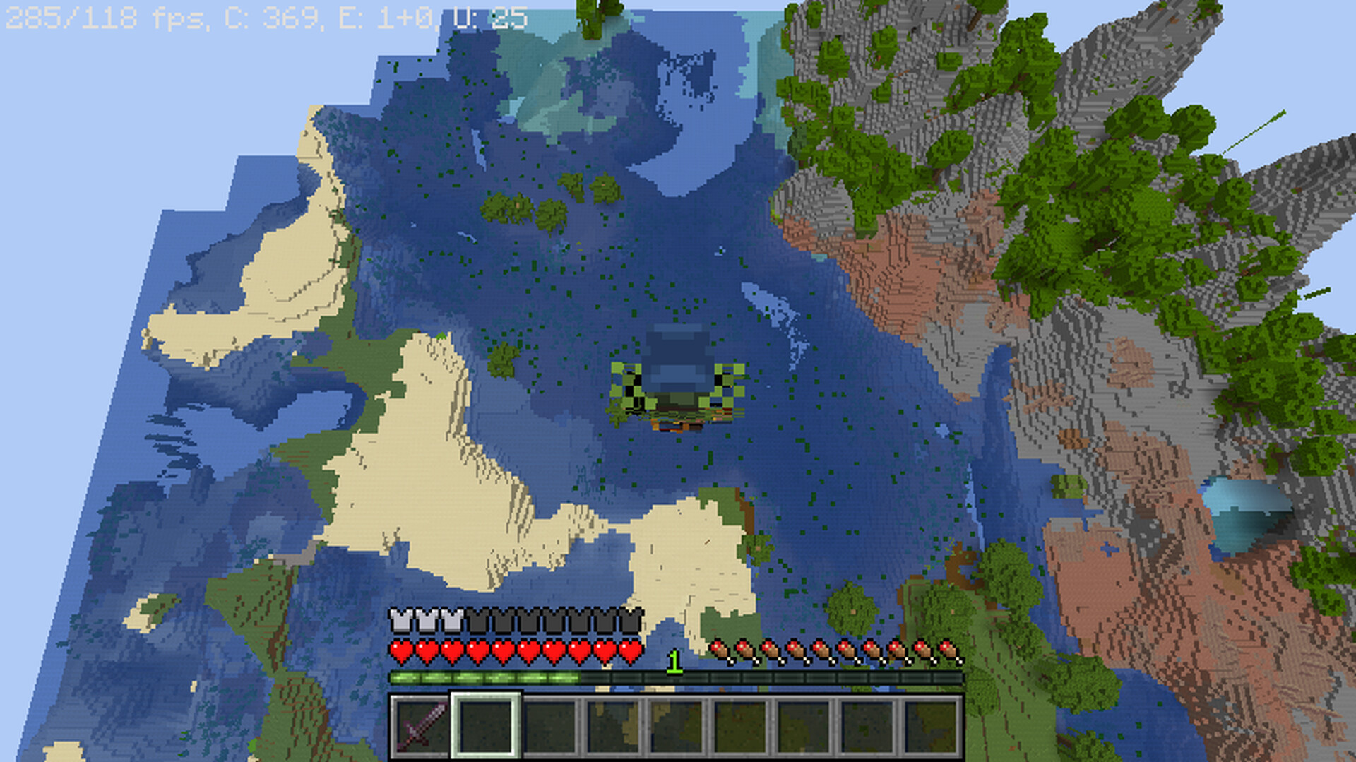 Parachute mod for forge 1.18.2 Minecraft Mod