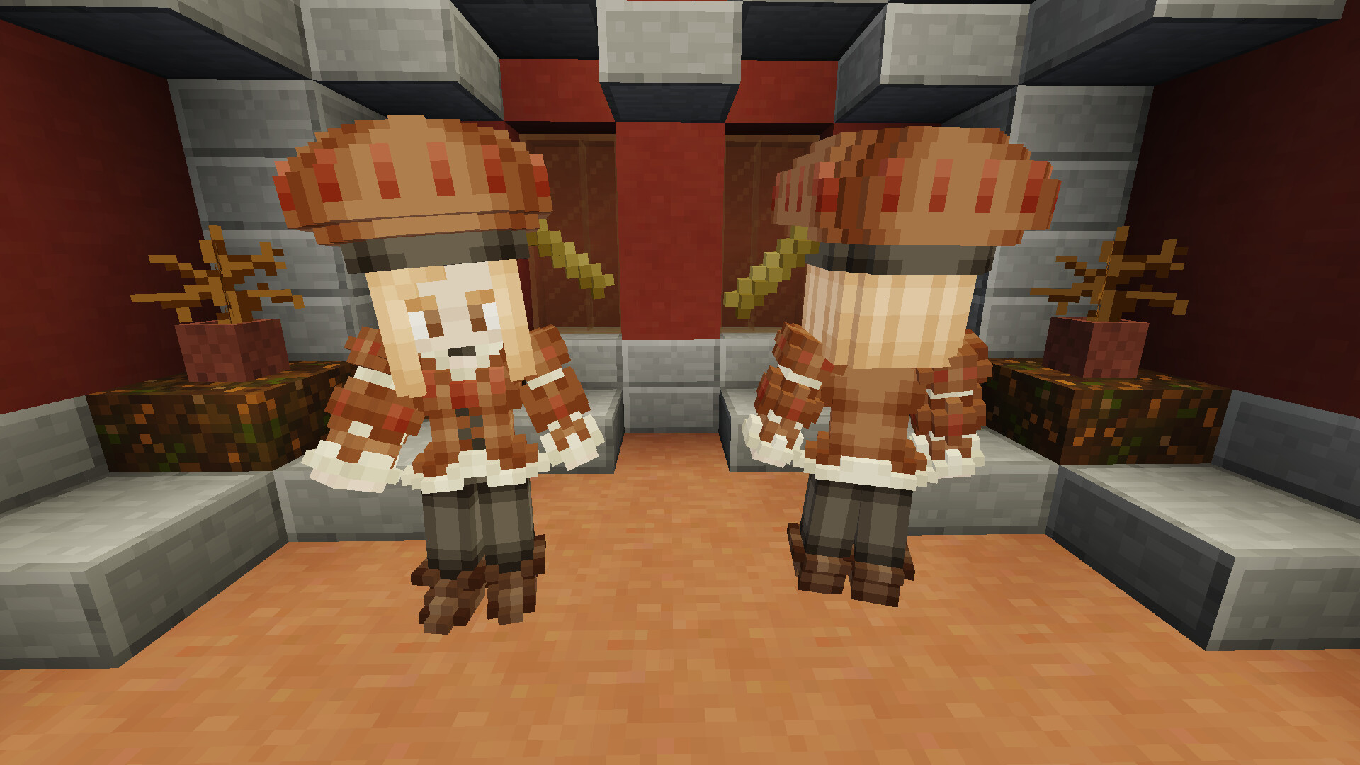 -Medieval Fantasy Themed Clothing Set 1 Female- Minecraft Mod