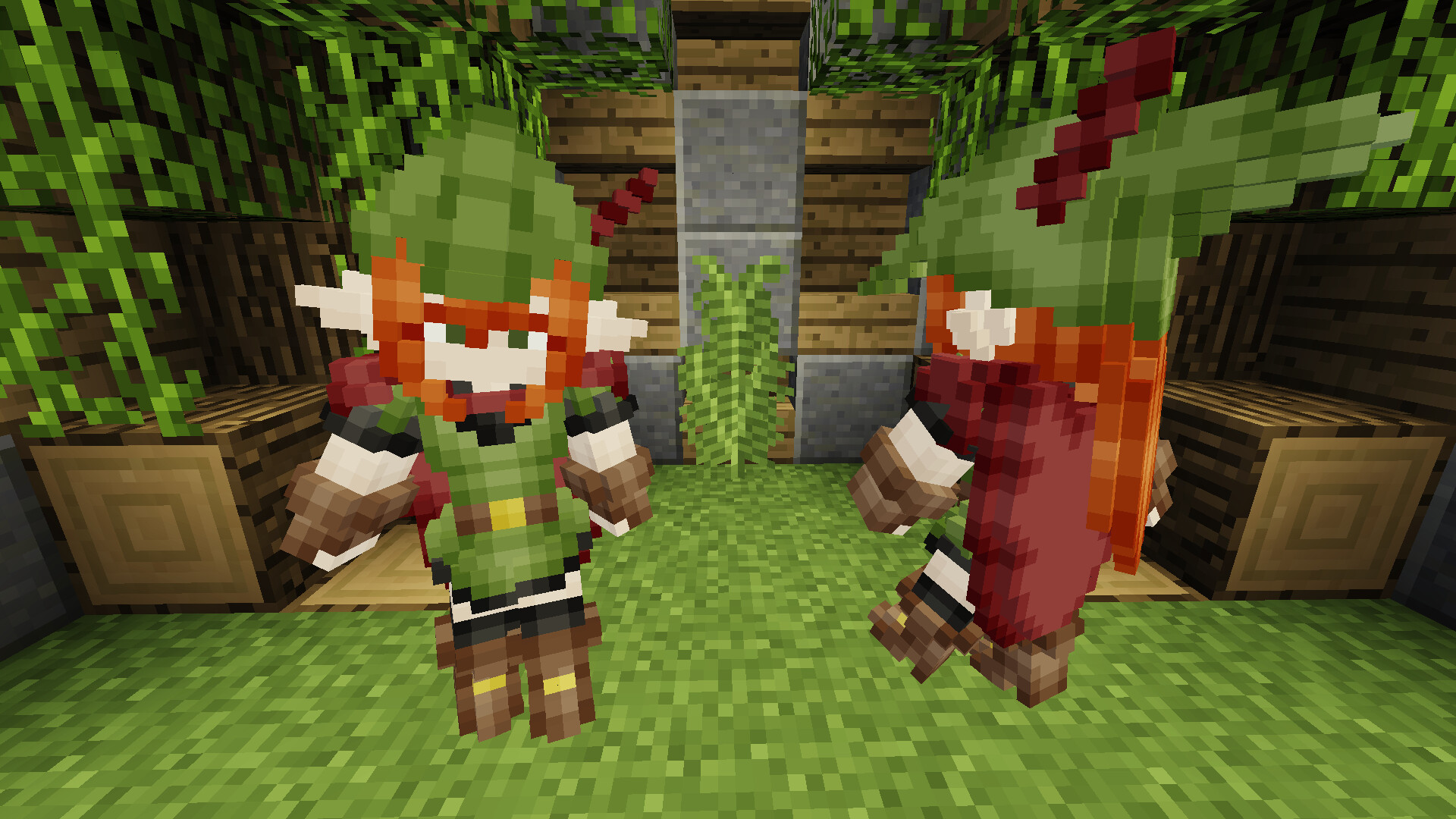 -Medieval Fantasy Themed Clothing Set 1 Female- Minecraft Mod