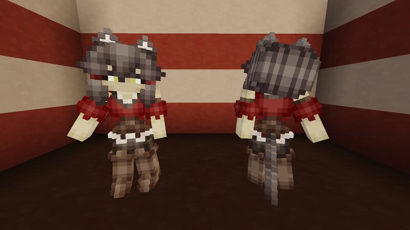 -Medieval Fantasy Themed Clothing Set 1 Female- Minecraft Mod