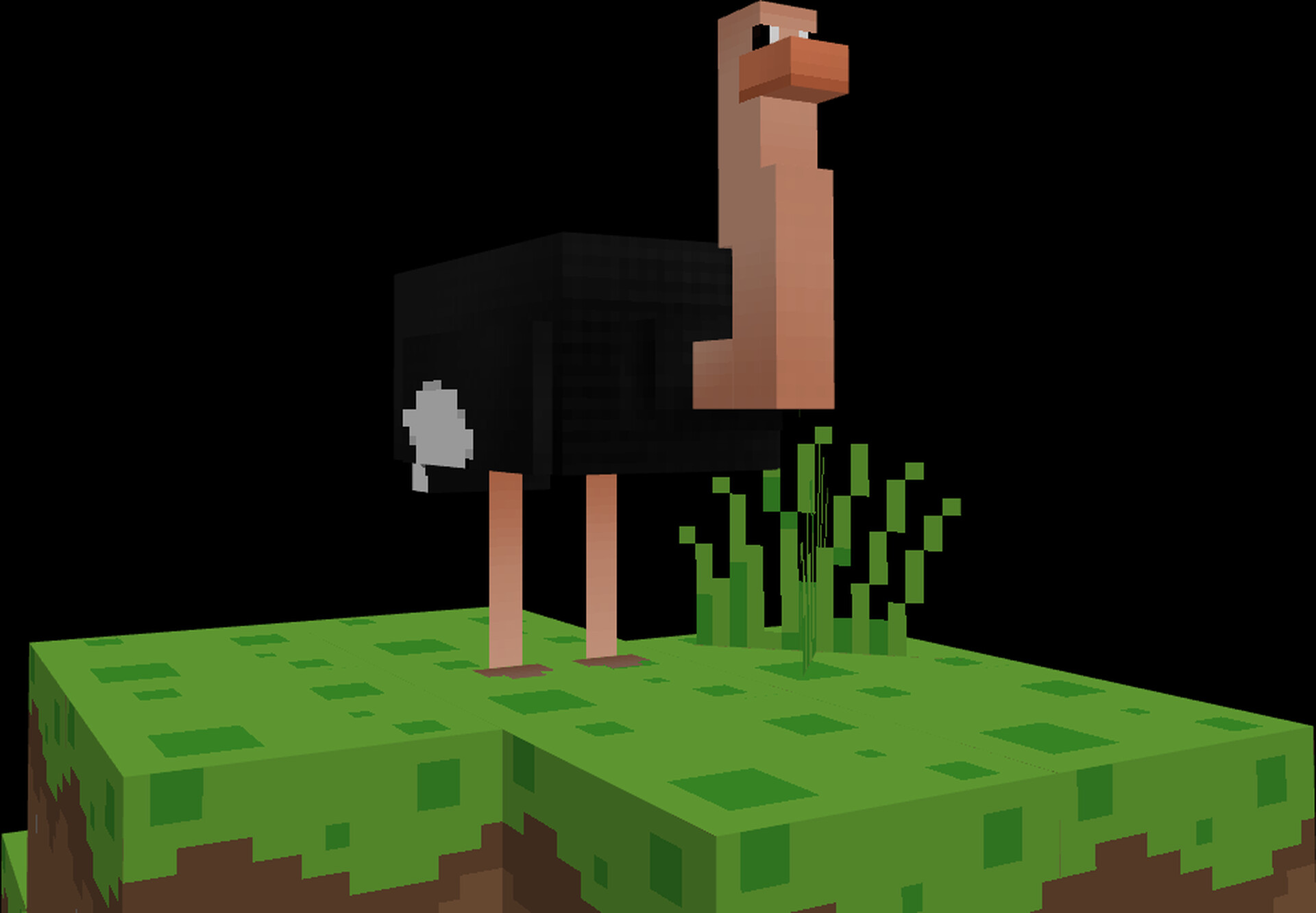 YDM's Ostrich Minecraft Mod
