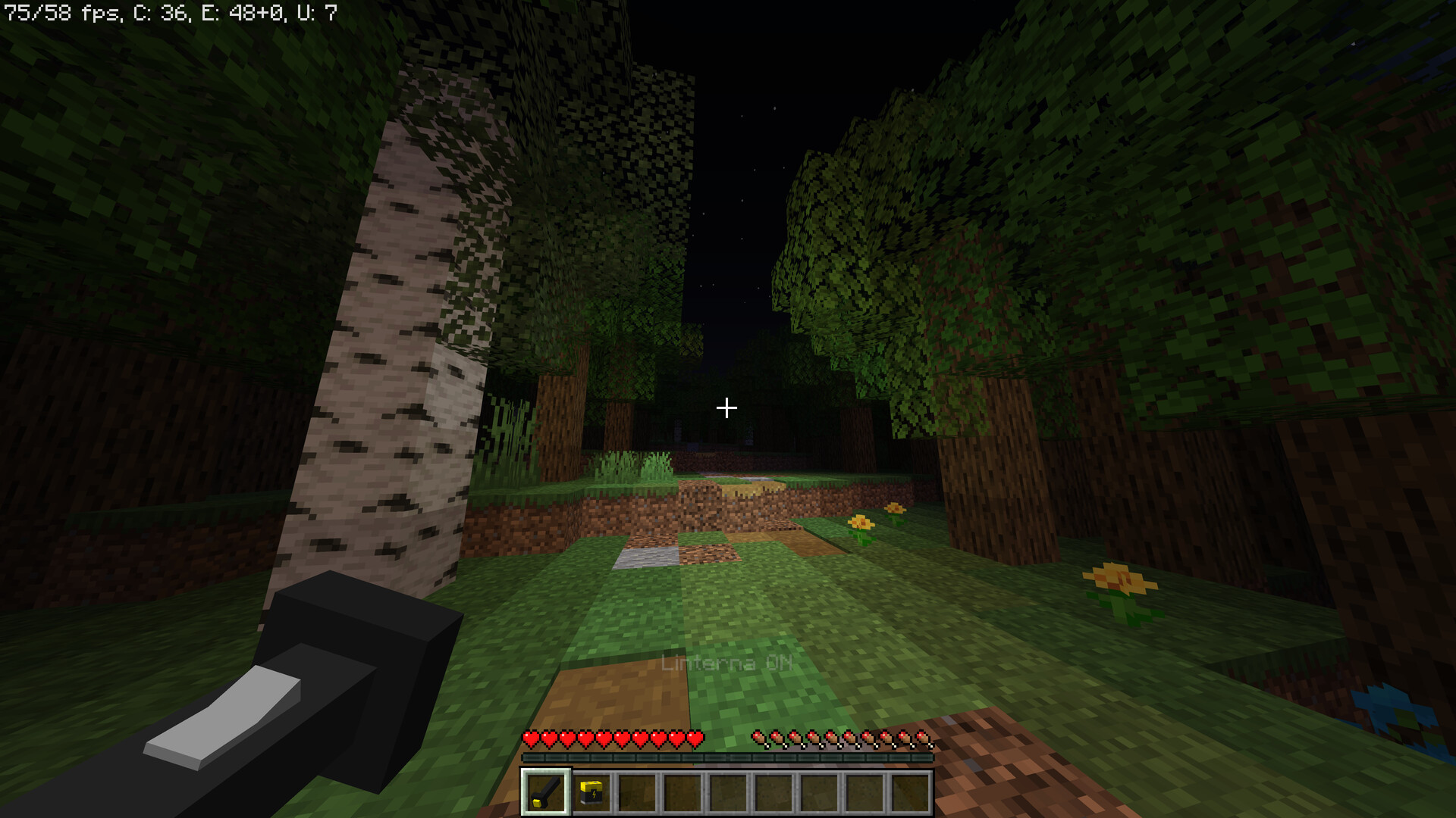Linterna mod 1.16.5 Minecraft Mod