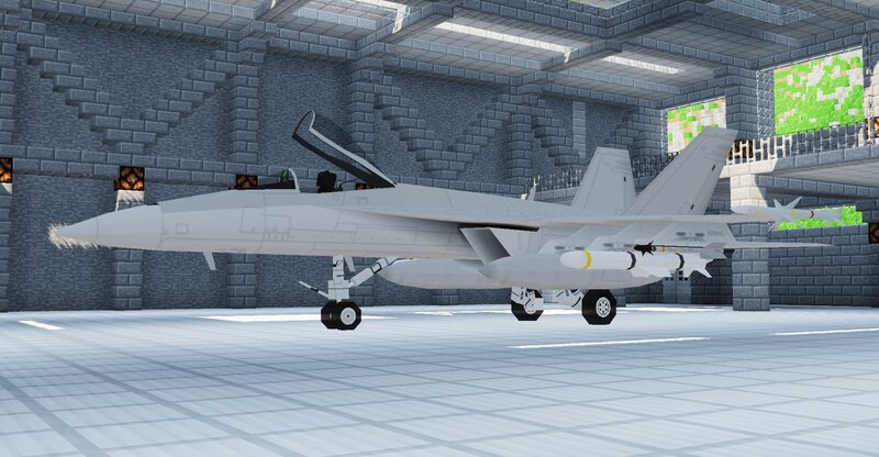 F/A-18E Super Hornet | MCHeli Content Minecraft Mod