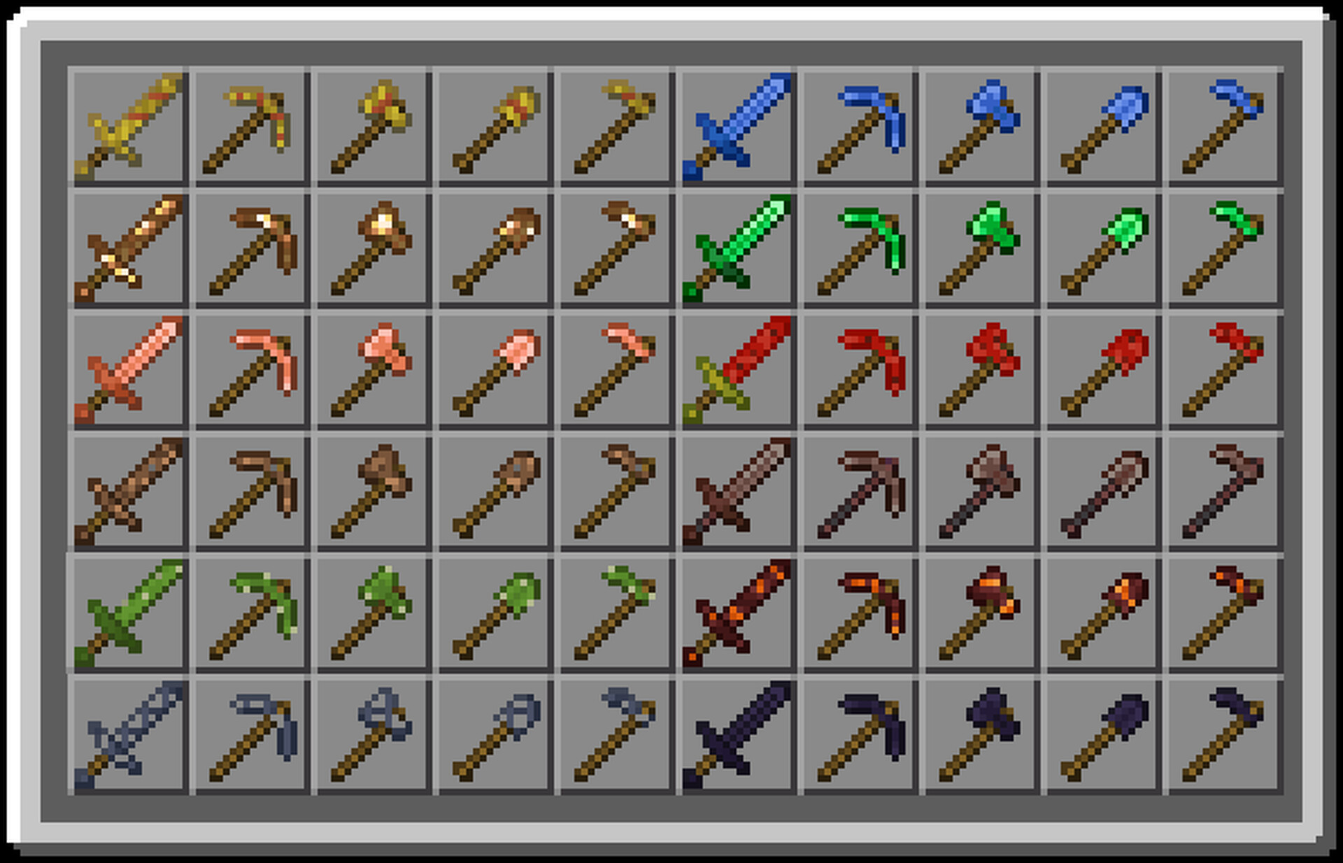 Elingo's More Tools Add-on (Bedrock Edition) Minecraft Mod
