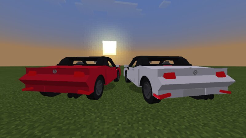 Mazda MX-5 Miata Addon Minecraft Mod