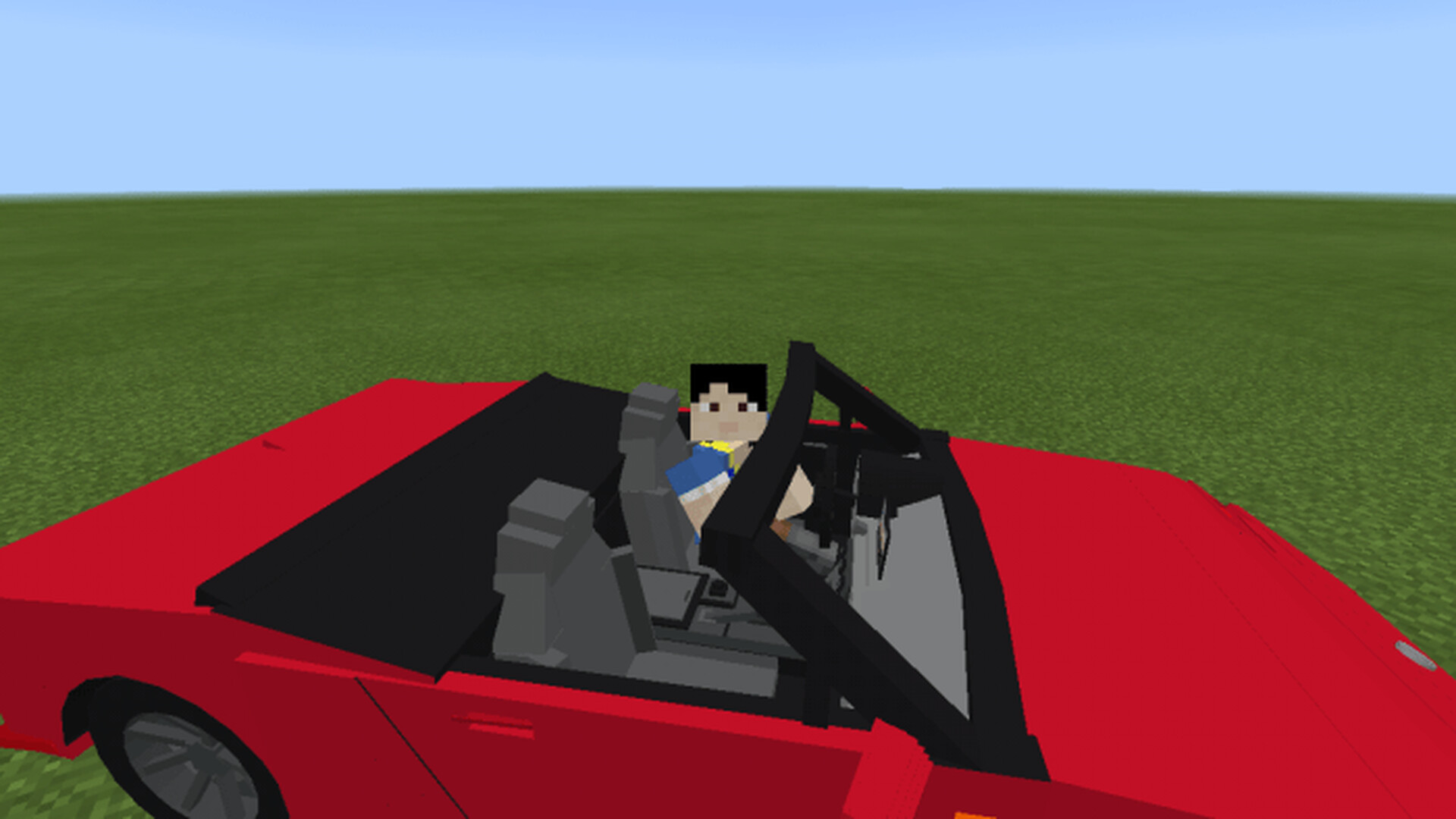 Mazda MX-5 Miata Addon Minecraft Mod