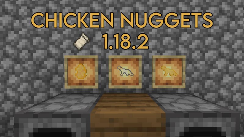Chicken / Dino Nuggets (Fabric 1.19) Minecraft Mod