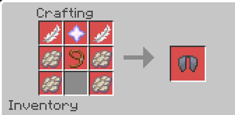 Craftable Elytra(BEDROCK/MCPE) Minecraft Mod