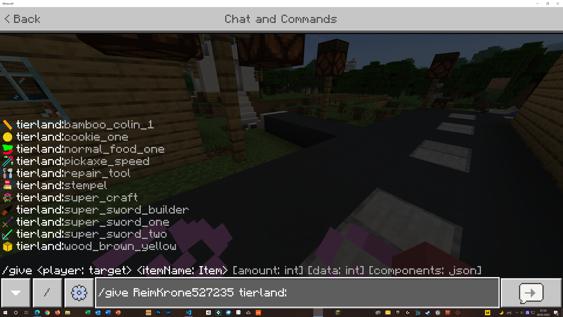 TierLand Mod (Bedrock Edition) (Re + Be) Minecraft Mod