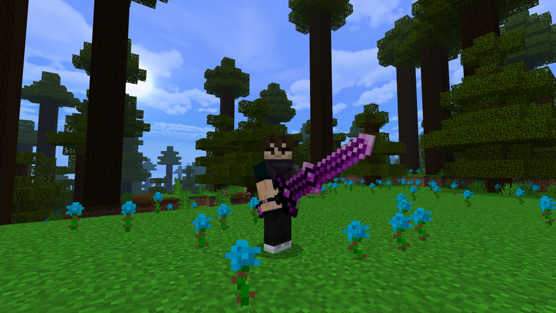 Weapons from Minecraft Dungeons Beta mod for Minecraft Bedrock edition ...
