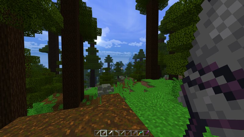 Weapons from Minecraft Dungeons Beta mod for Minecraft Bedrock edition ...