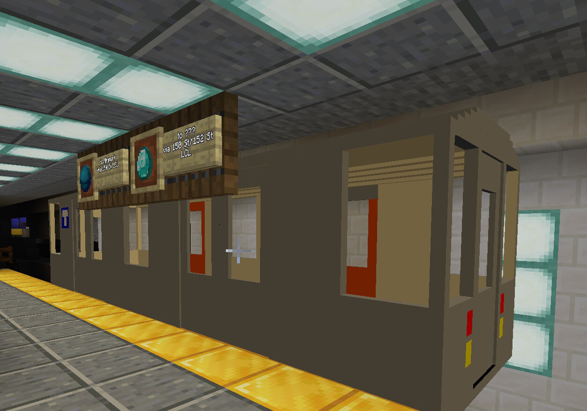 MTA Based Train Minecraft Mod