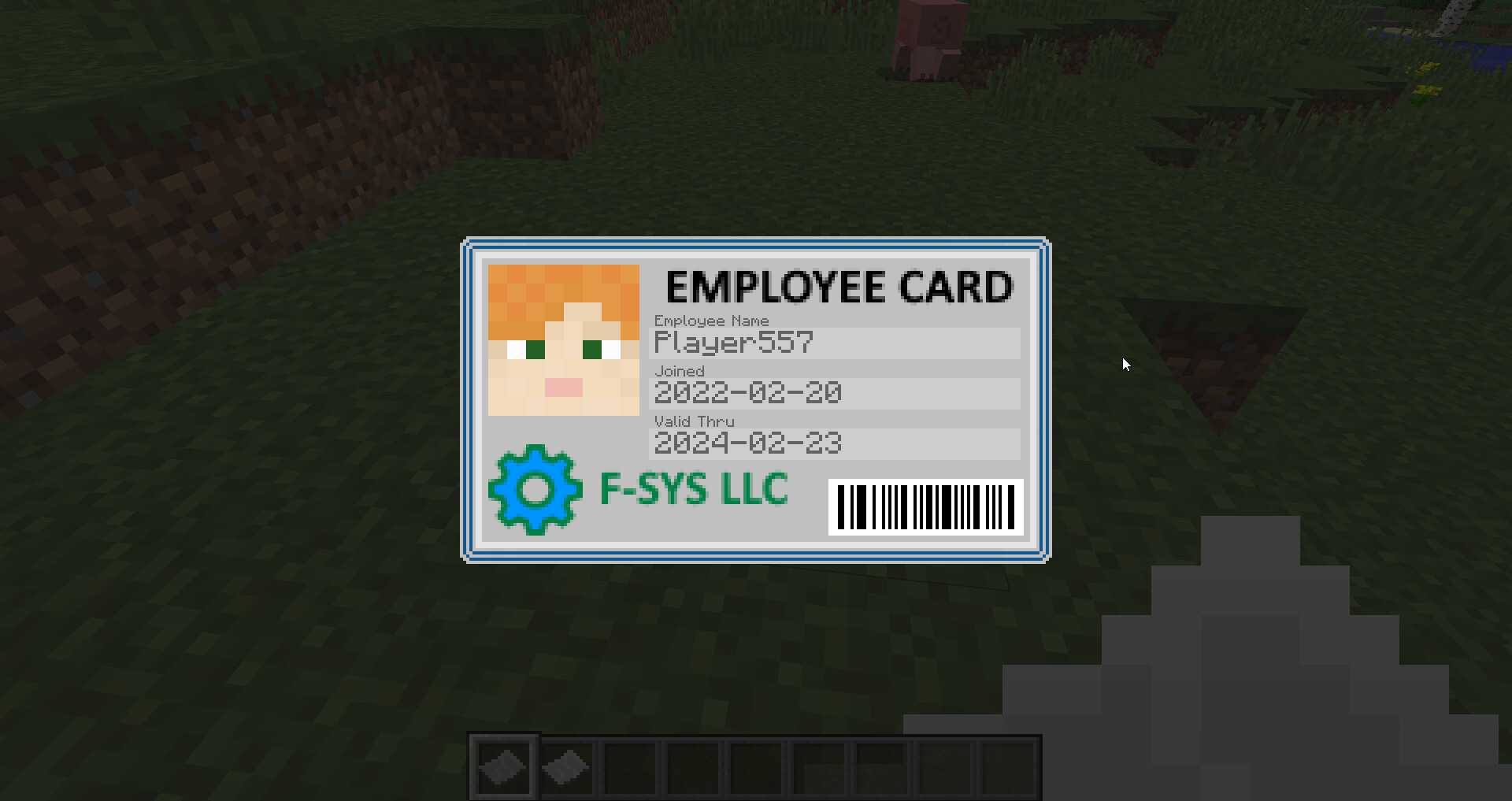 [1.12.2] Customizable Documents & Identification Mod Minecraft Mod