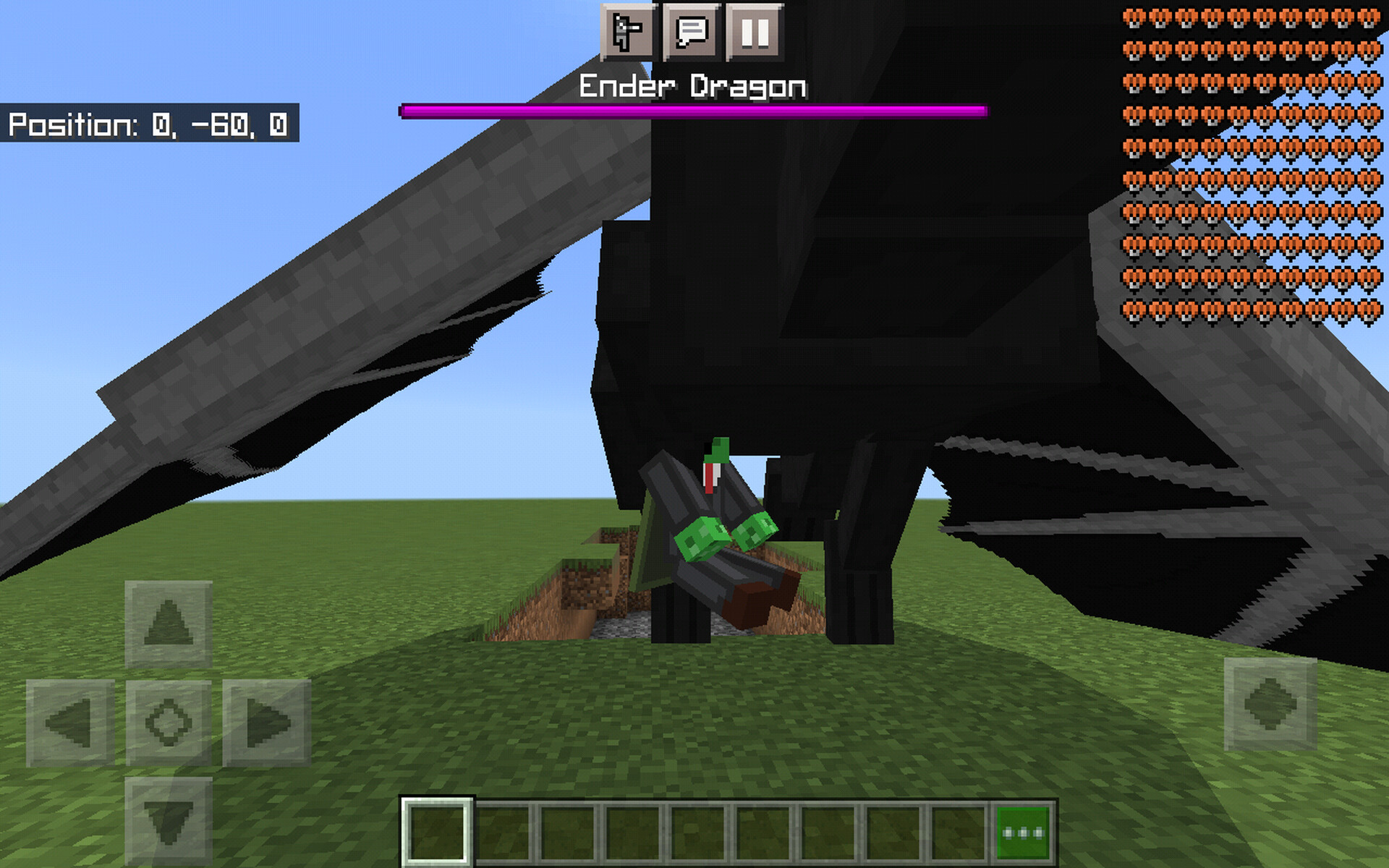 Rideable ender Dragon add-on by darkmazeblox. Minecraft Mod