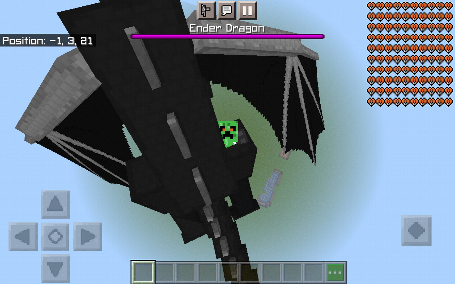 Rideable ender Dragon add-on by darkmazeblox. Minecraft Mod