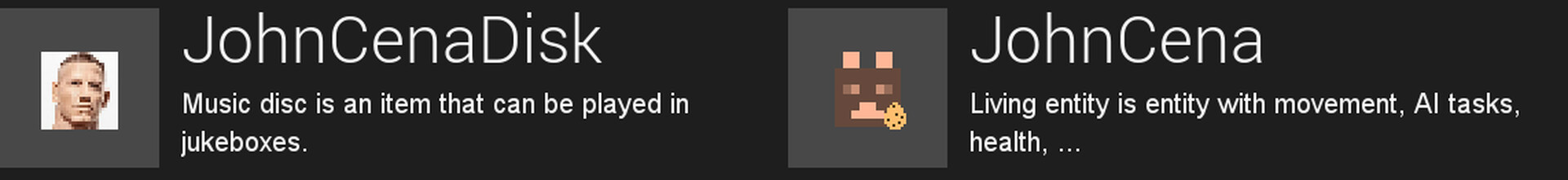 The John Cena Mod XD Minecraft Mod