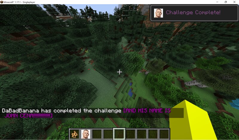 The John Cena Mod XD Minecraft Mod