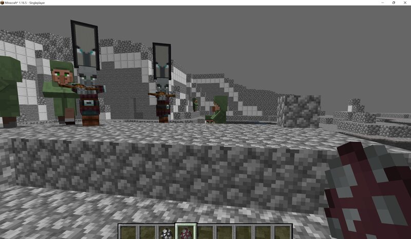 pillager land Minecraft Mod