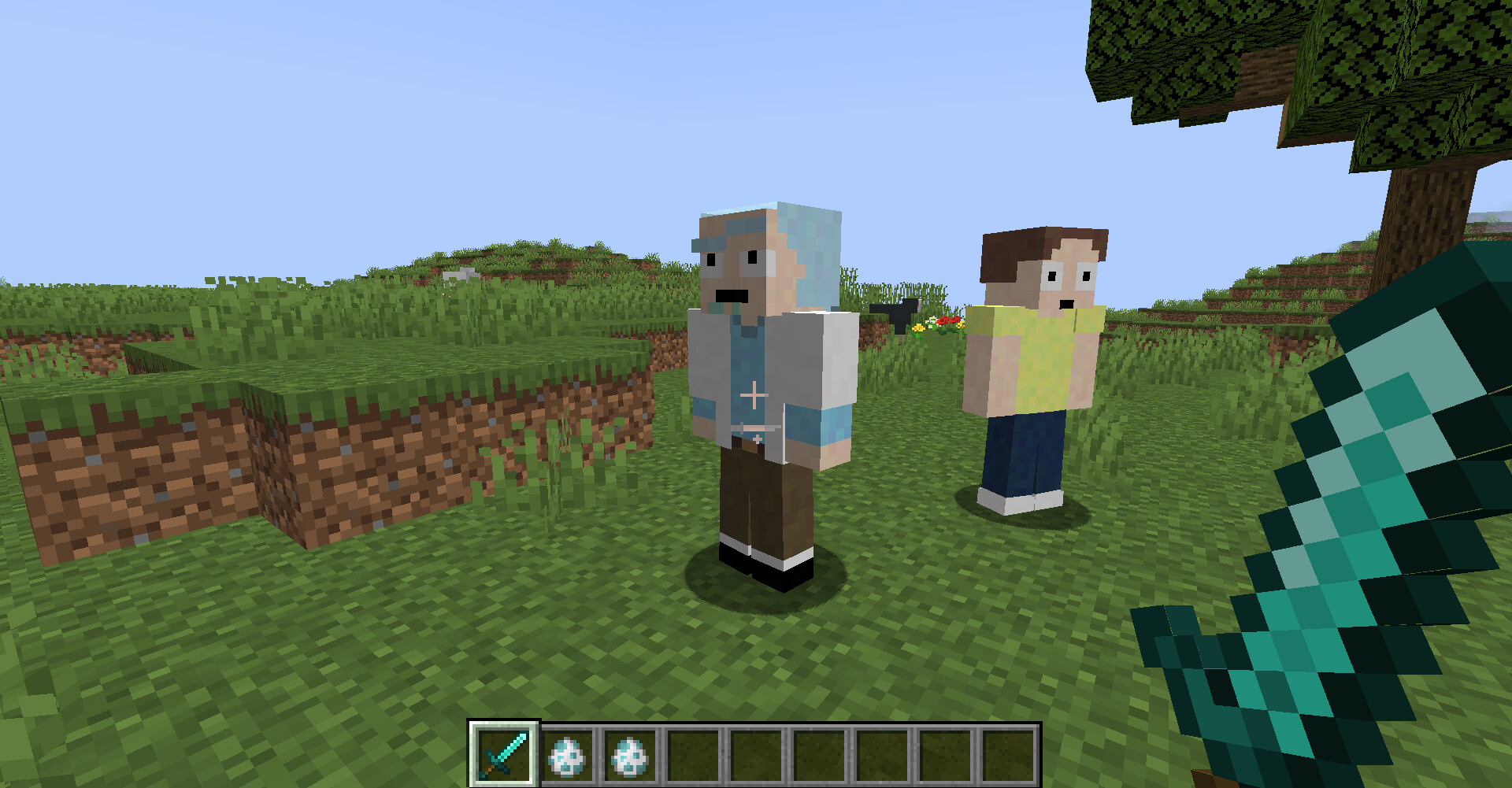 The Rick and Morty Mod Minecraft Mod