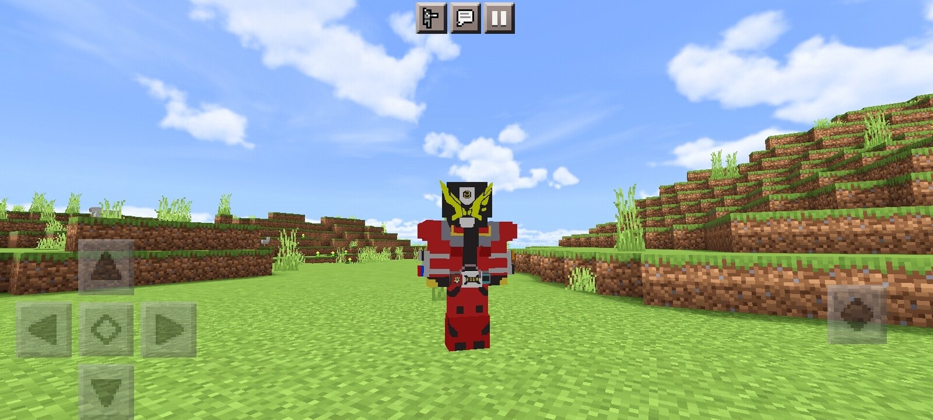 ADDON TERKEREN!! Kamen rider build dan zio di mcpe Minecraft Mod