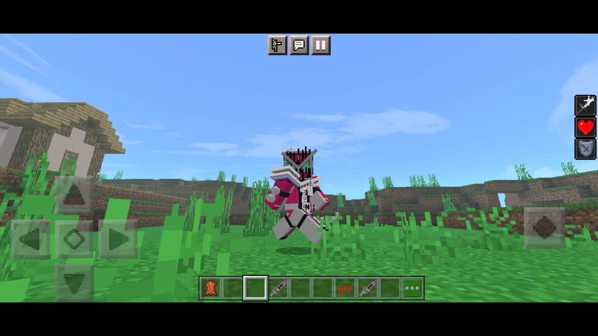 Addon Kamen rider zio Minecraft pe update Minecraft Mod
