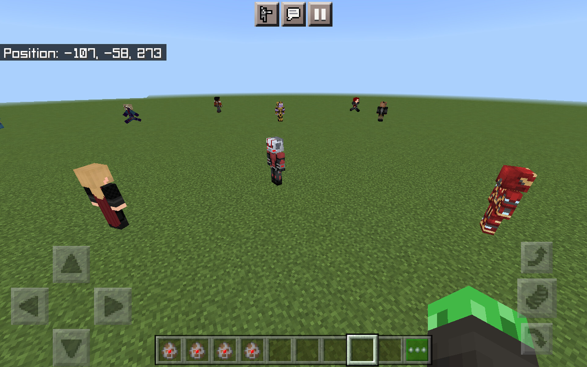 Marvel avengers add-on by darkmazeblox.[bedrock edition]. Minecraft Mod