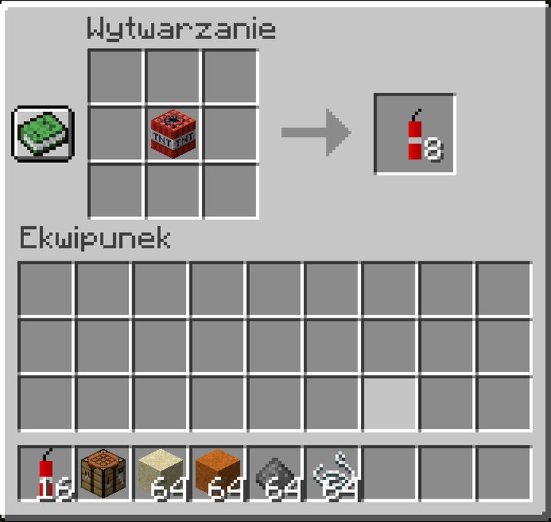 Dynamite addon Minecraft Mod