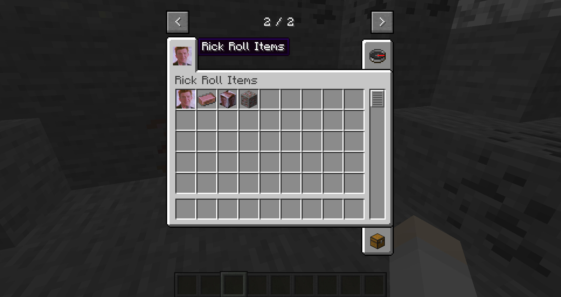 Rick Roll Minecraft Mod