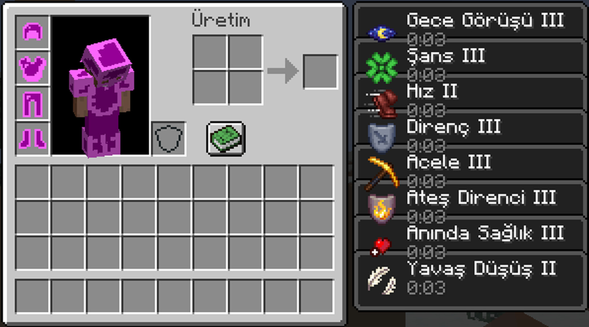 Amethyst SET ARMOR overpowering Minecraft Mod