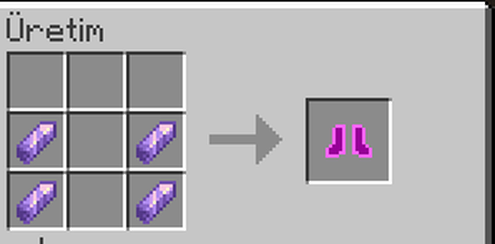 Amethyst SET ARMOR overpowering Minecraft Mod