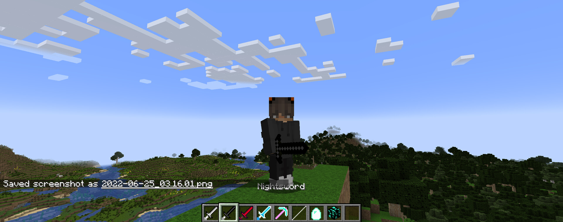 the sword mod byfoxyisog Minecraft Mod