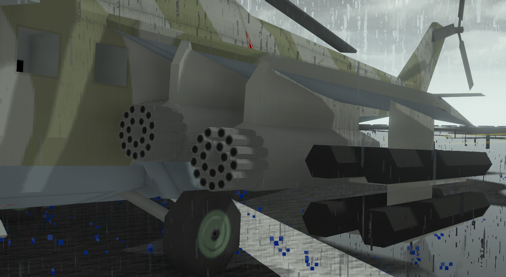 MI-24 Super Hind Mk. IV | MCHeli mod 1.7.10 Minecraft Mod