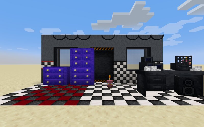 FNaf - Blocks v4.2 [1.18.2] Minecraft Mod