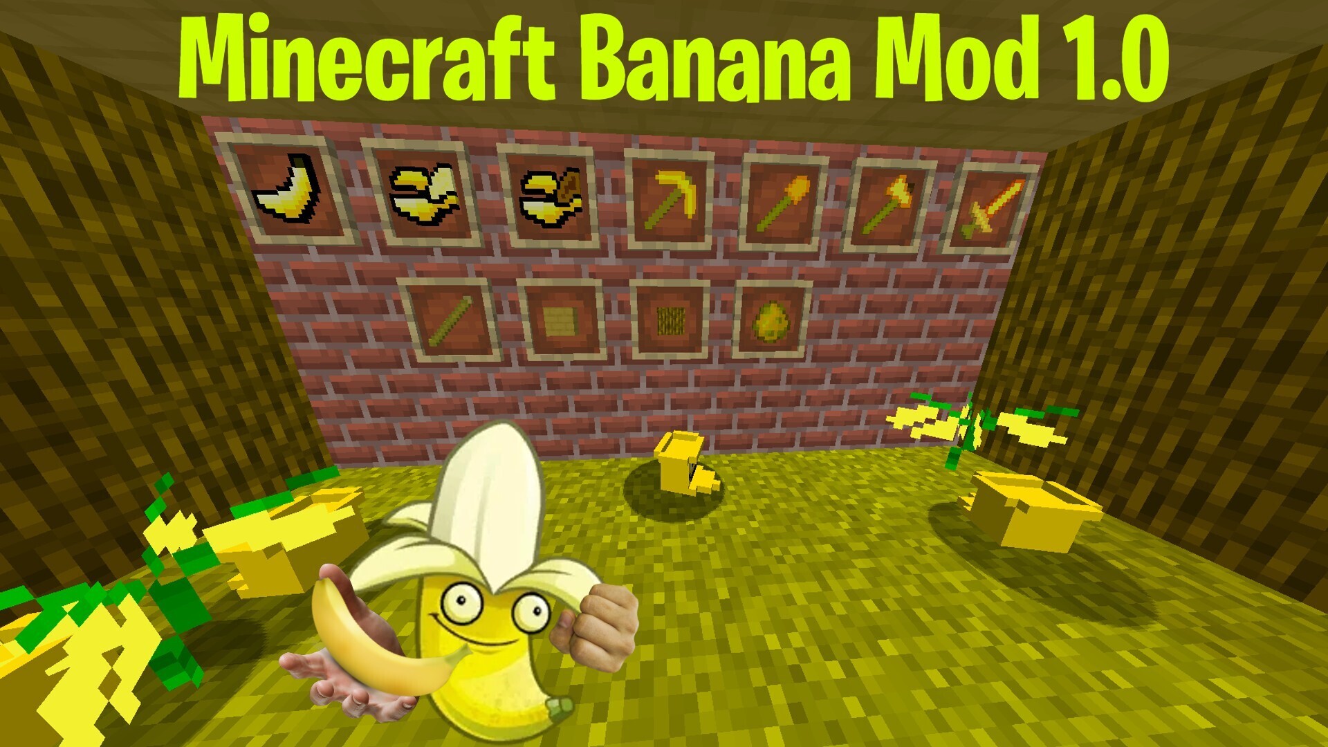 Banana mod! Minecraft Mod