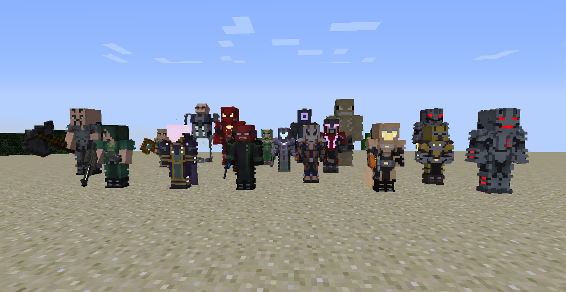 Action Pack- Avengers Initiative Content Minecraft Mod