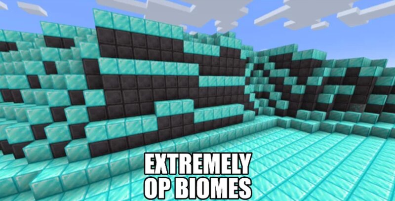 ORES BIOMES Minecraft Mod