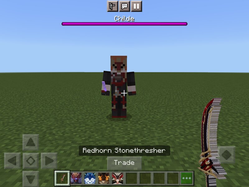 Genshin impact vision and delusions bedrock Minecraft Mod