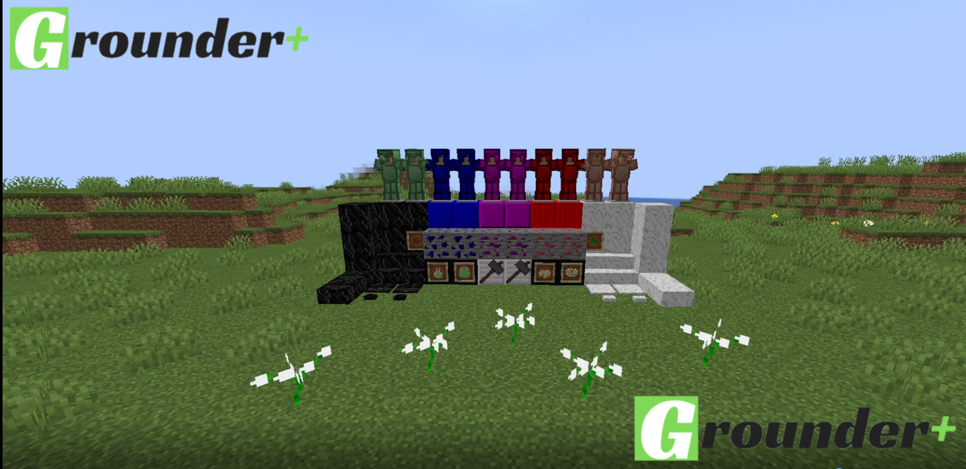 Grounder+ Minecraft Mod