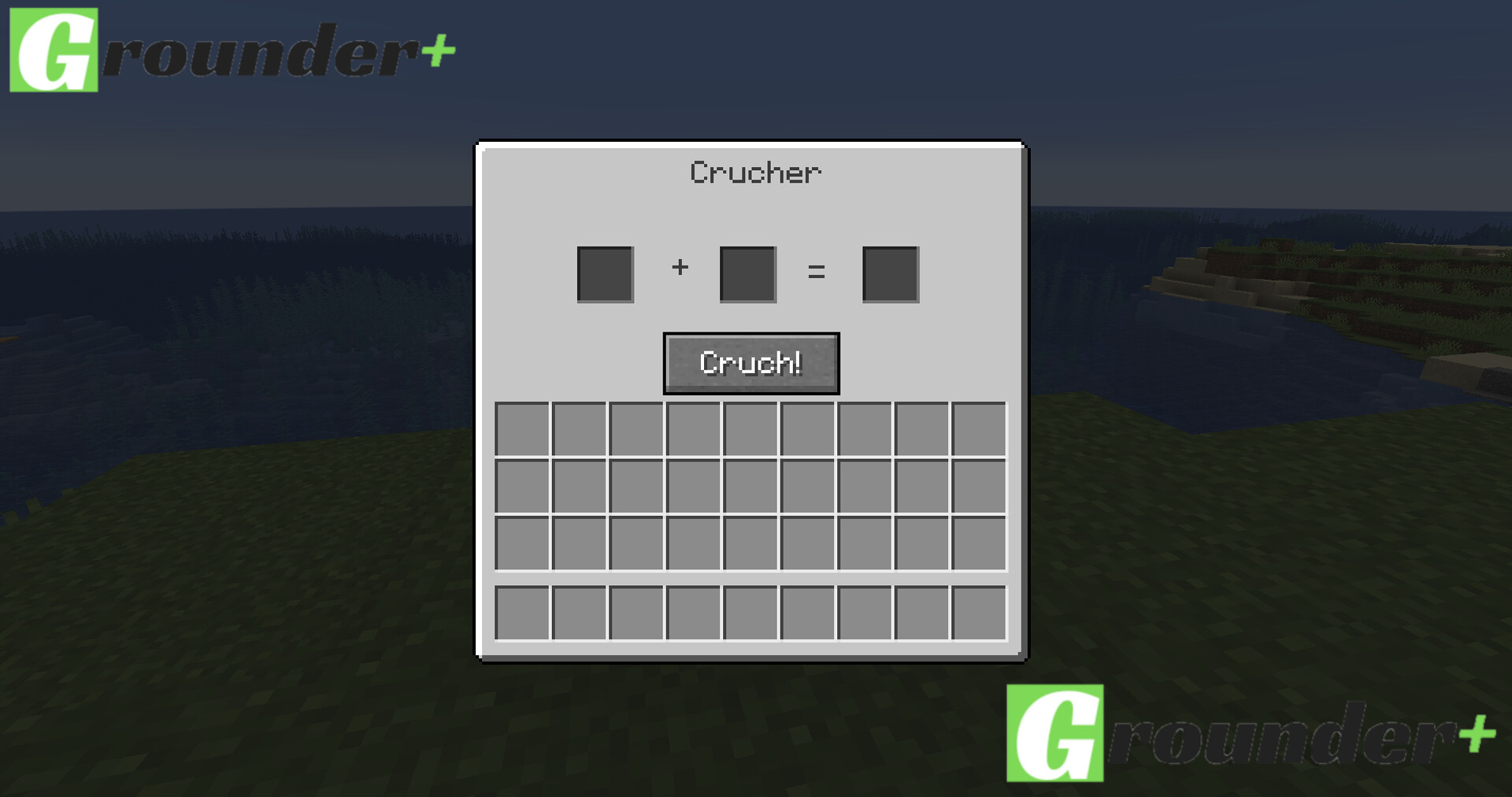 Grounder+ Minecraft Mod