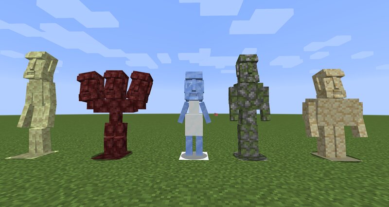 Moyai Mod🗿 Minecraft Mod