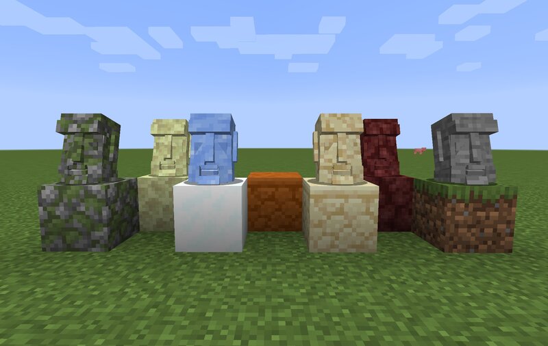 Moyai Mod🗿 Minecraft Mod