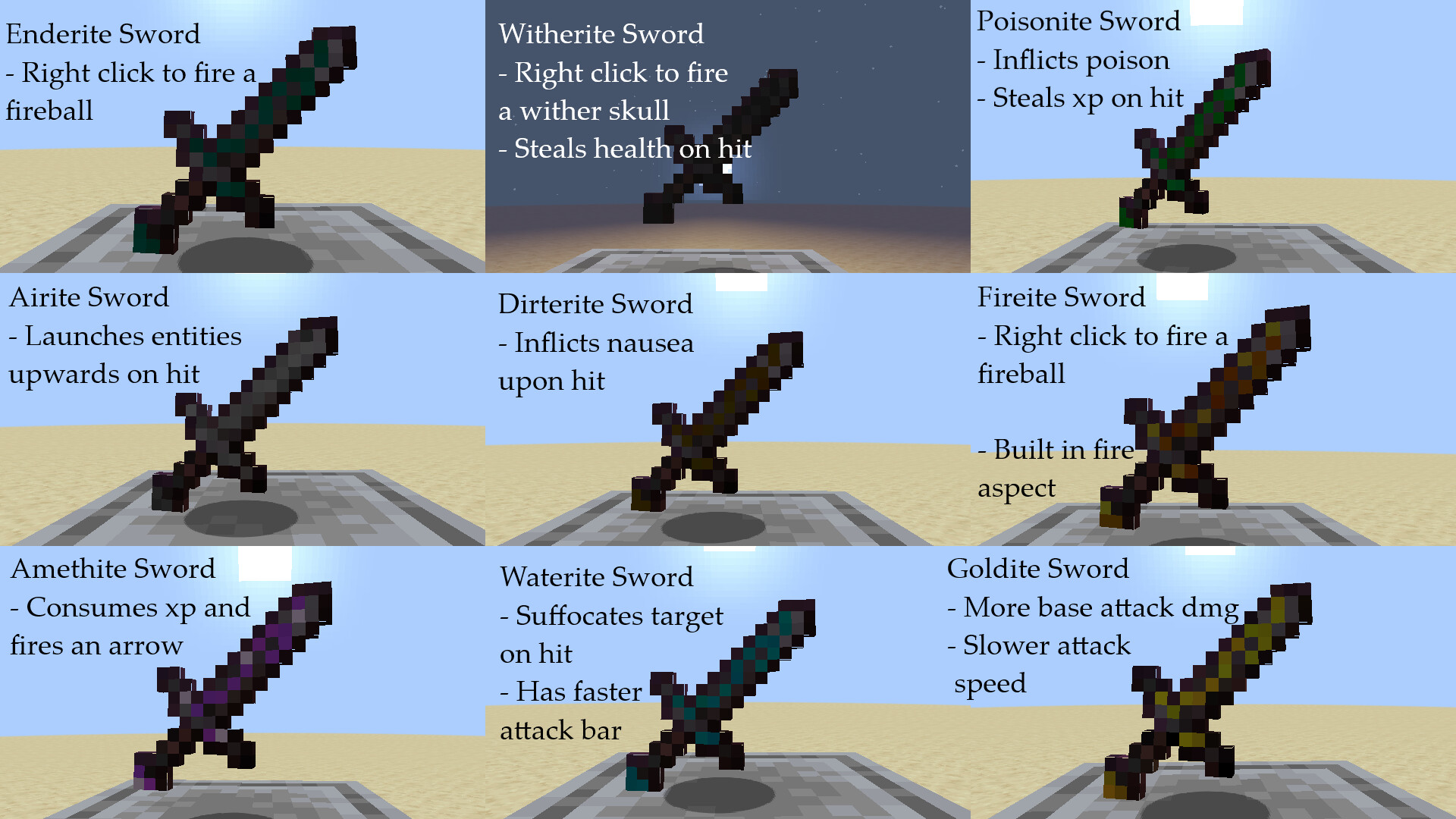 Netherite Variants Minecraft Mod