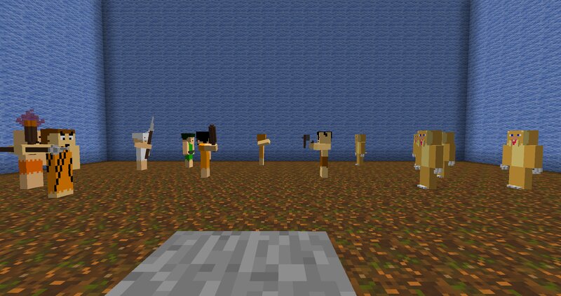 pular caveman weapons Armourer Workshop Minecraft Mod