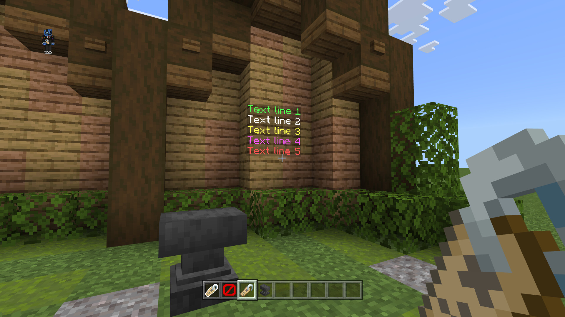 Floating text (Addon) (MINECRAFT BEDROCK) Minecraft Mod