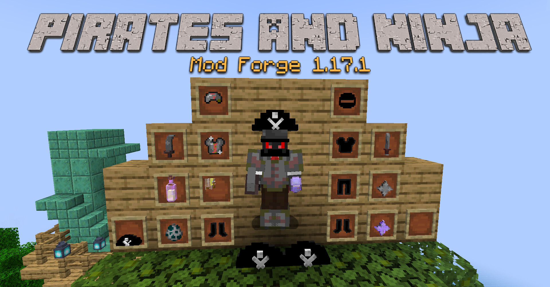 Pirates And Ninja - Minecraft Mod 1.17.1 Minecraft Mod