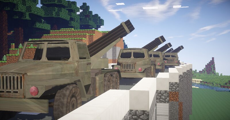 Mcheli BM21 Minecraft Mod